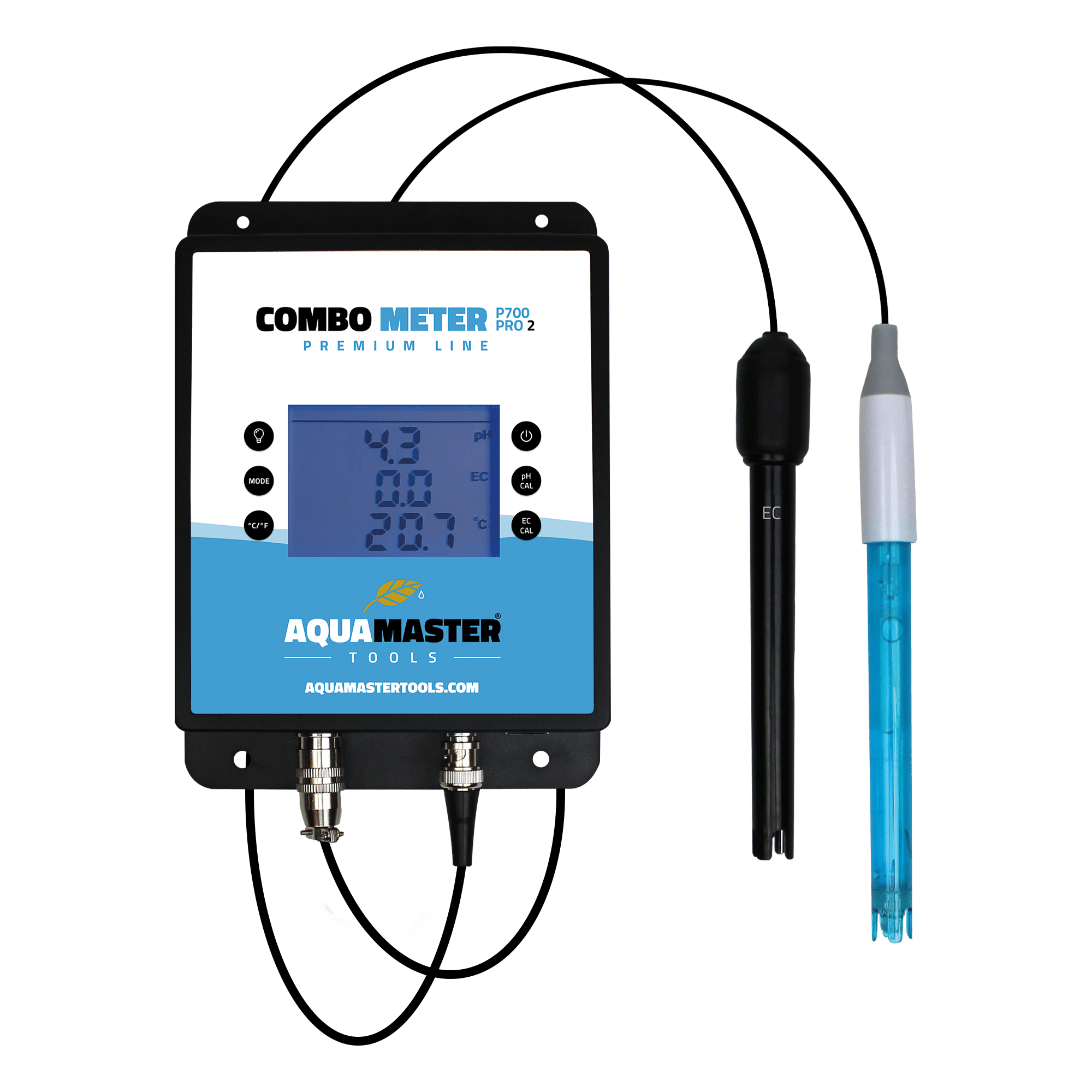 Aquamaster P700 Pro 2 Combo Meter (PH-EC-CF-PPM-TEMP) — ProBitki